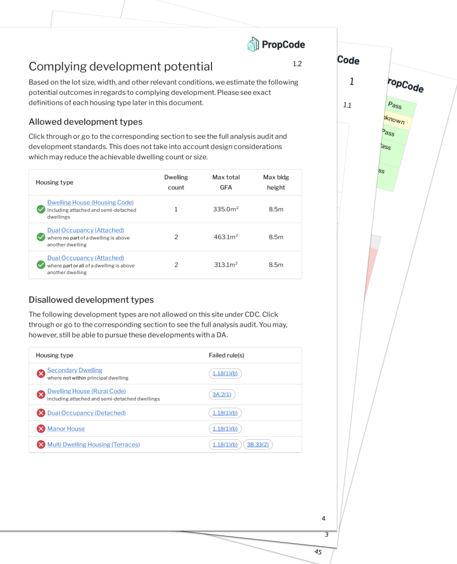 PropCode - Multi-Dwelling Projects
